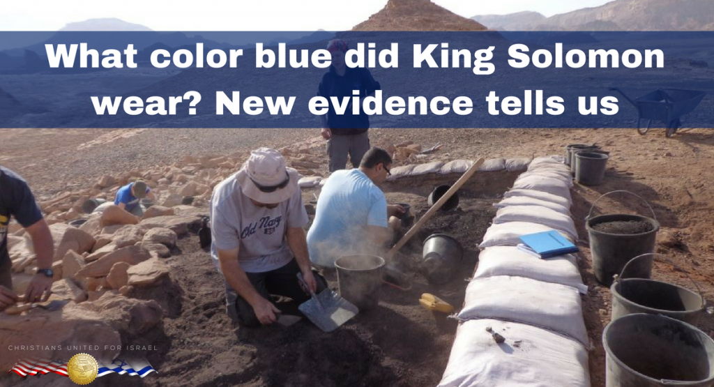 What color blue did King Solomon wear? New evidence tells us ...