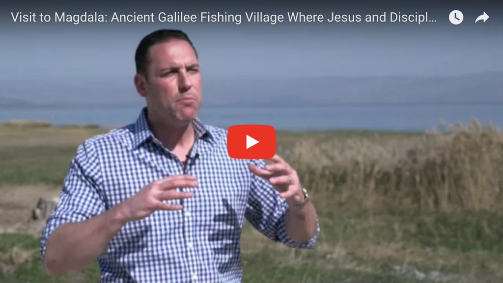 Visit to Magdala: Ancient Galilee Fishing Village Where Jesus and ...