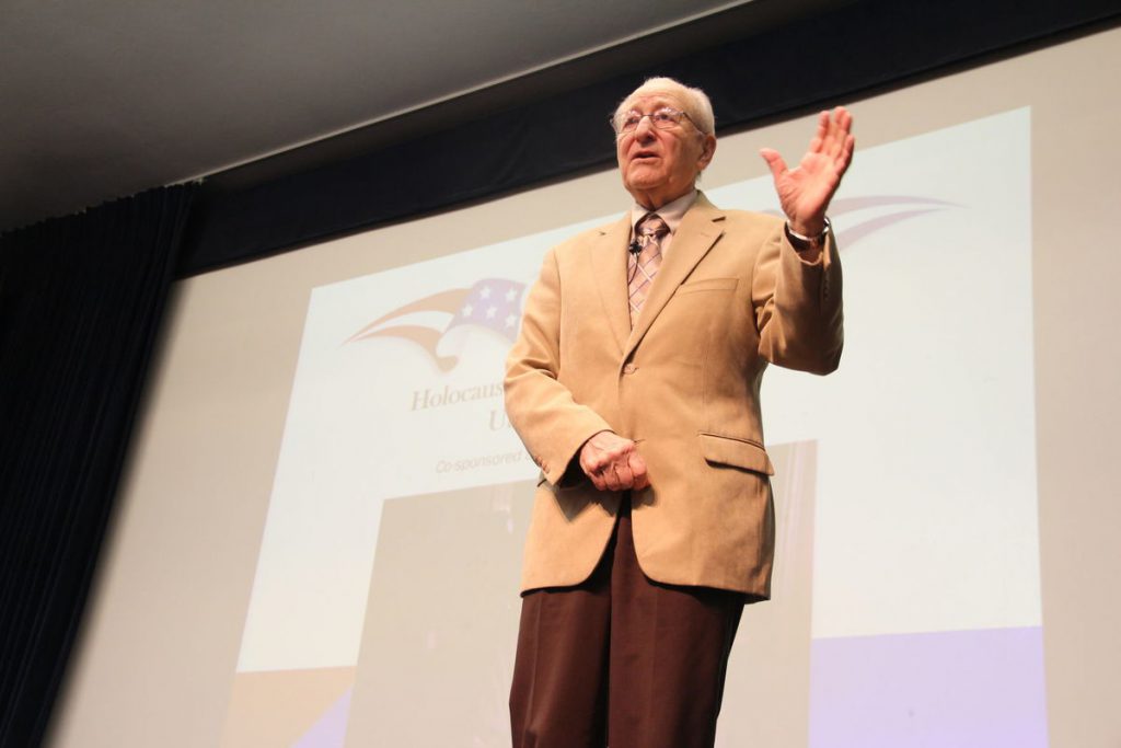 Holocaust Survivor Speaks at UF About Time in Auschwitz | Christians ...