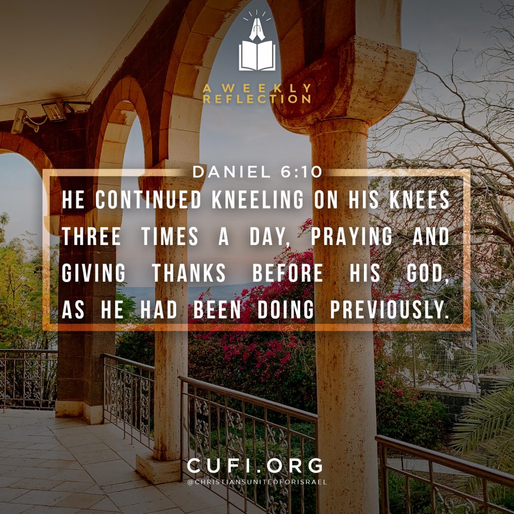 Weekly Reflection - Persistent Faith | Christians United for Israel